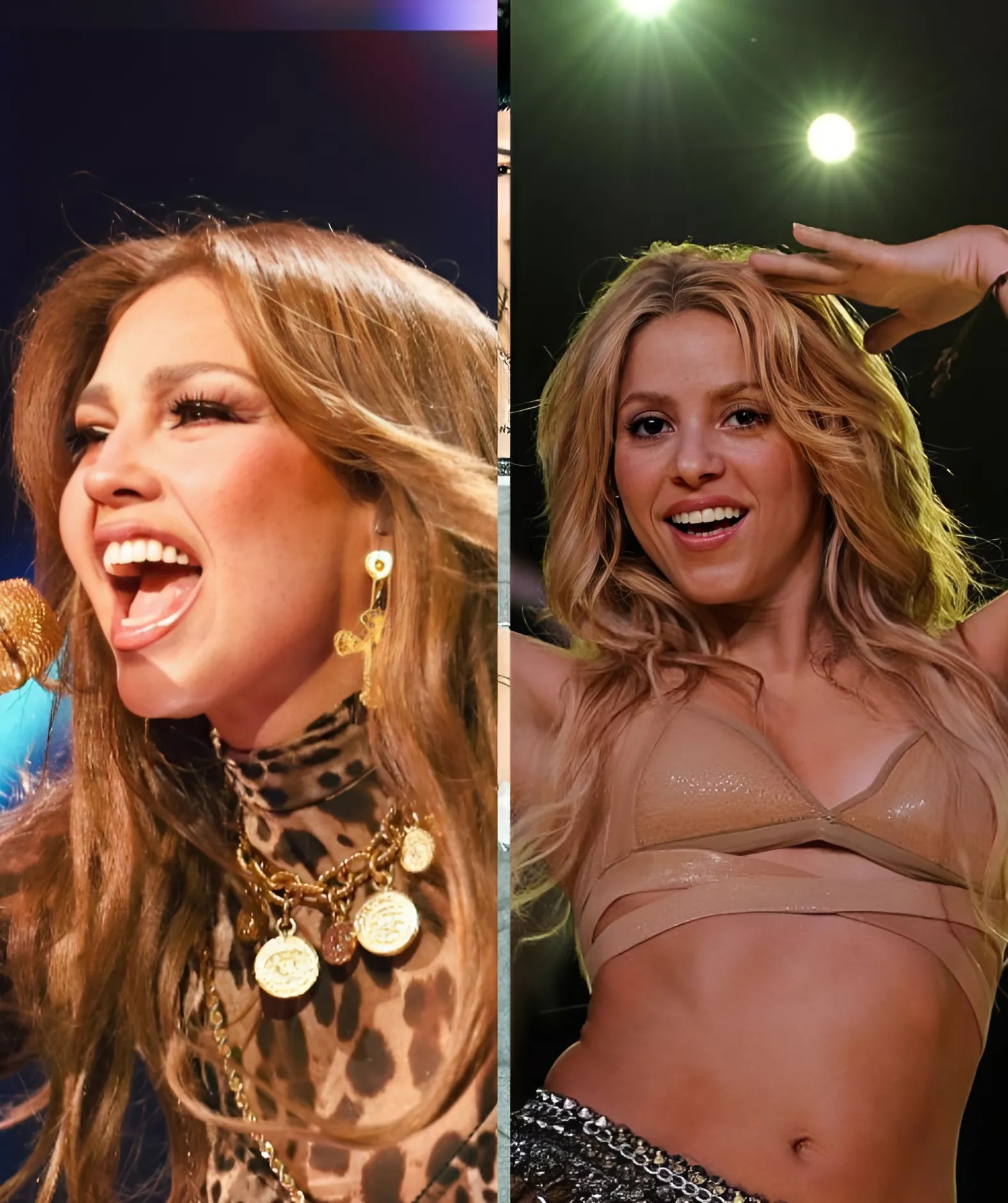 ¡Thalía sorprende! Se lanza a los corridos tumbados y la comparan con Shakira por este detalle