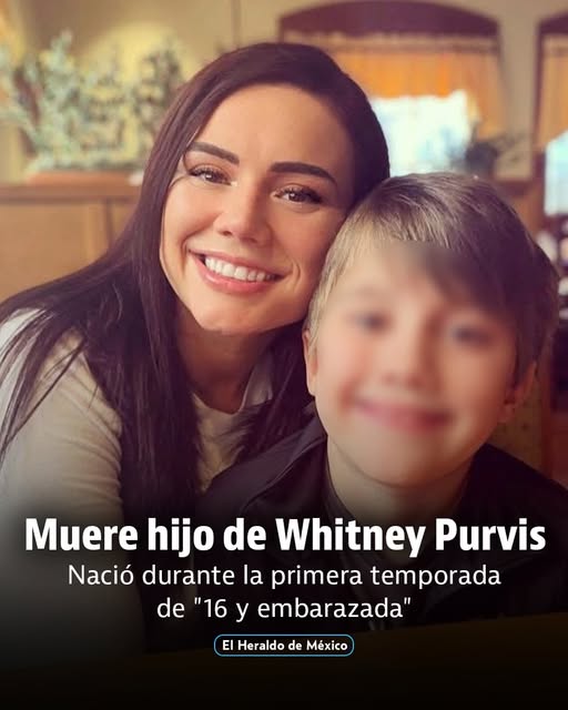 Muere hijo de Whitney Purvis, nació durante la primera temporada de "16 ...