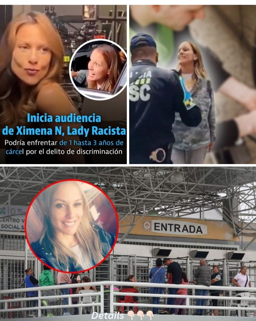 Inicia audiencia de Ximena N, Lady Racista, ¿cuántos años podría pasar ...